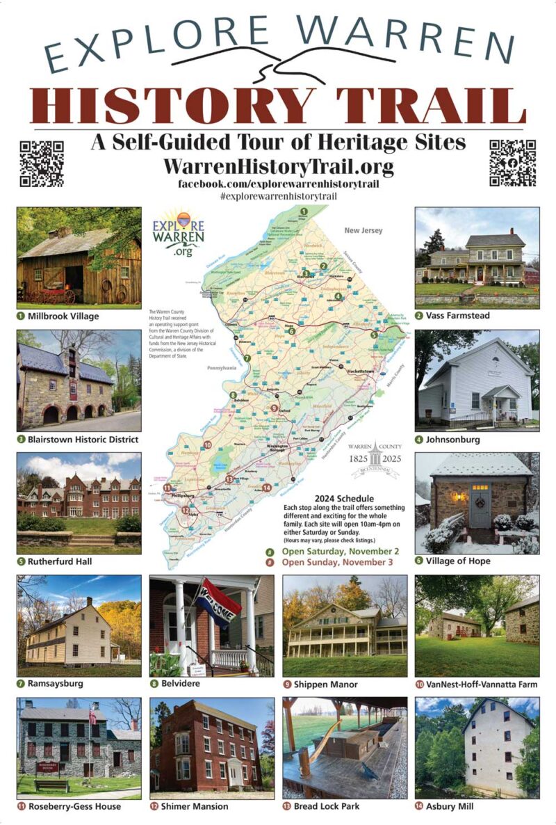 History Trail Map | Explore Warren History Trail